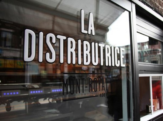 Brand Design for La Distributrice by Gabriel Lefebvre and Rachel Lecompte