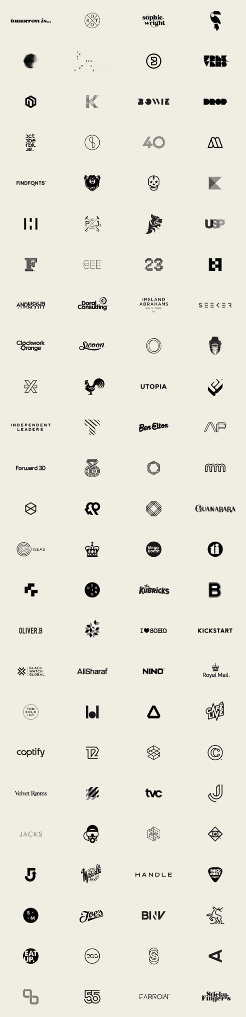 100 Logos by Mash Creative