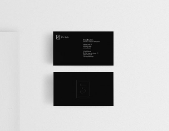 3Five Media Corporate Identity by Wiktor Malinowski