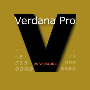 Verdana Pro Font Family