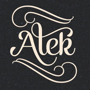 Alek Decorative Script Font Family by Fenotype