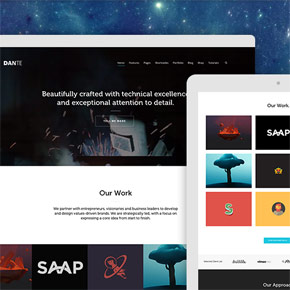 Dante - Responsive WordPress Theme by SwiftIdeas