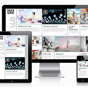 Ubergrid - Grid WordPress Theme