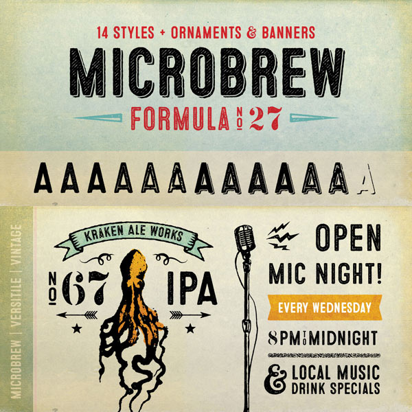 Microbrew Type Family