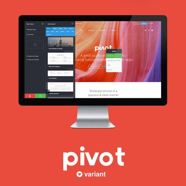 Pivot - Multi-Purpose Template with Variant Page Builder
