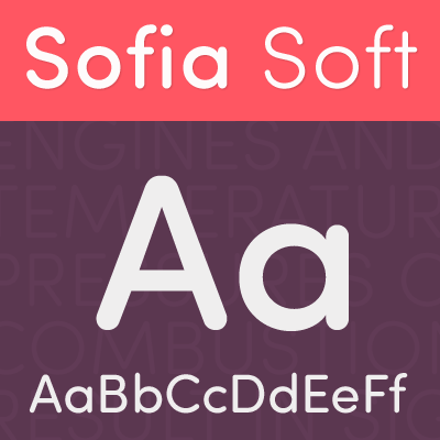 Sofia Soft Font Family from Mostardesign