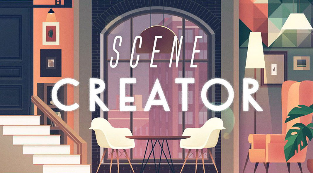 Illustrated Interior Scene Creator
