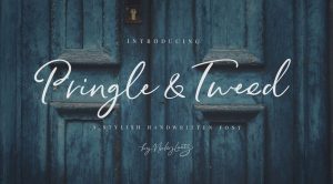 Pringle and Tweed Script Fonts by Nicky Laatz