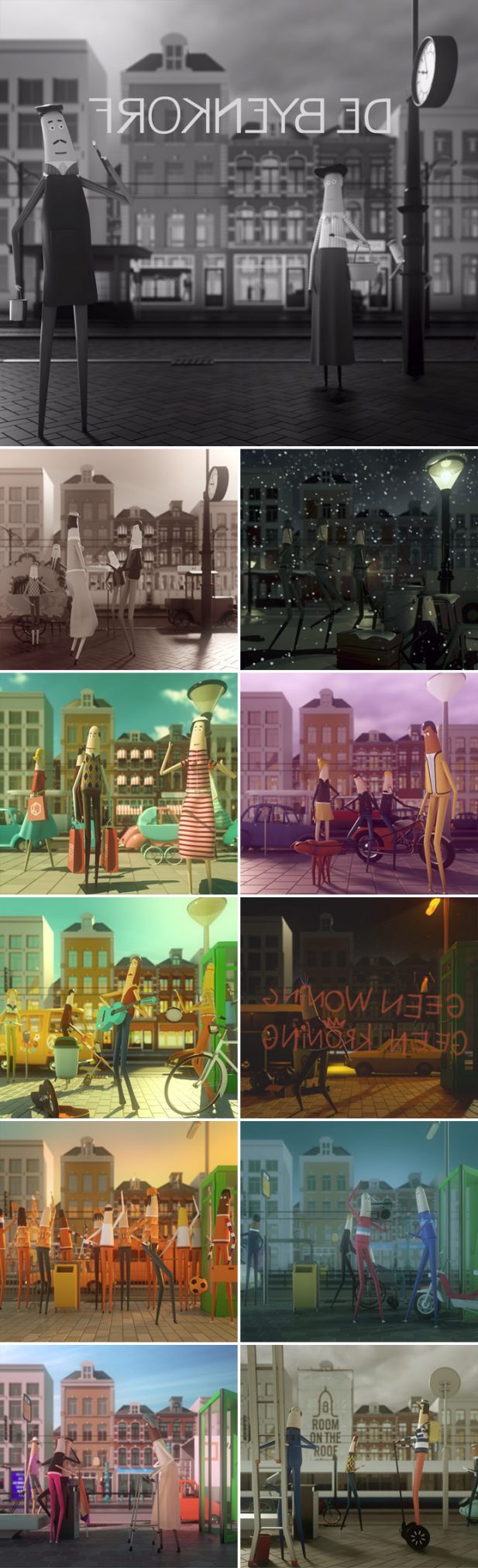 Passing By – Animated Loop by Job, Joris & Marieke