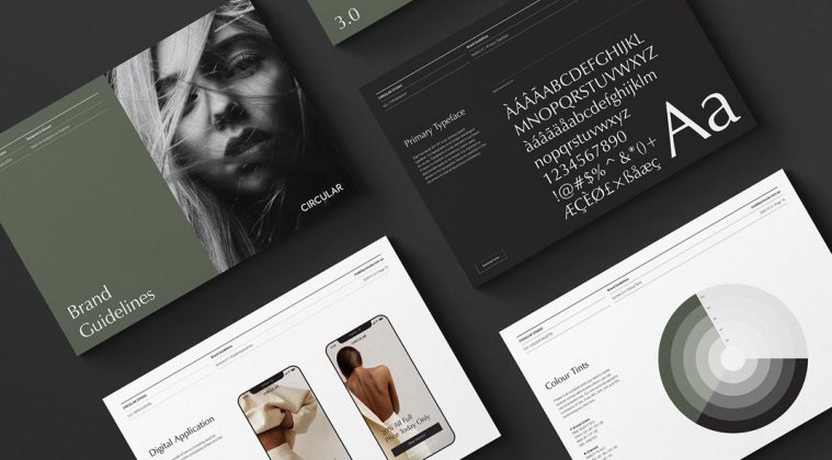 Adobe InDesign Brand Guidelines Template