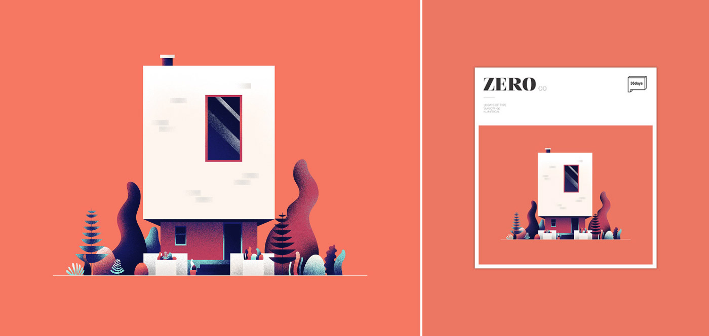 Numerical Architecture Illustrated by Muhammed Sajid