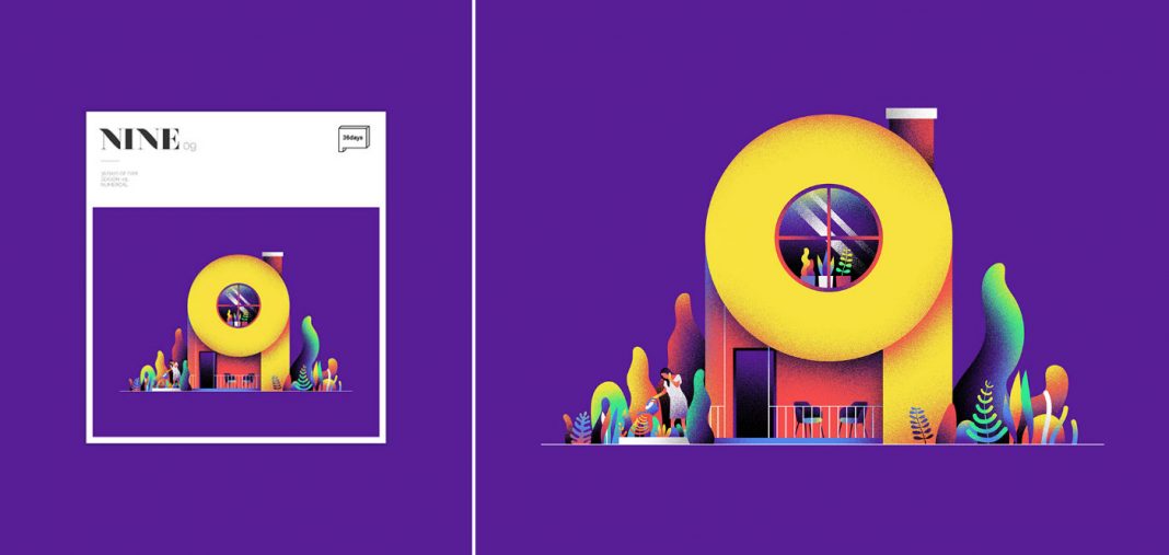 Numerical Architecture Illustrated by Muhammed Sajid