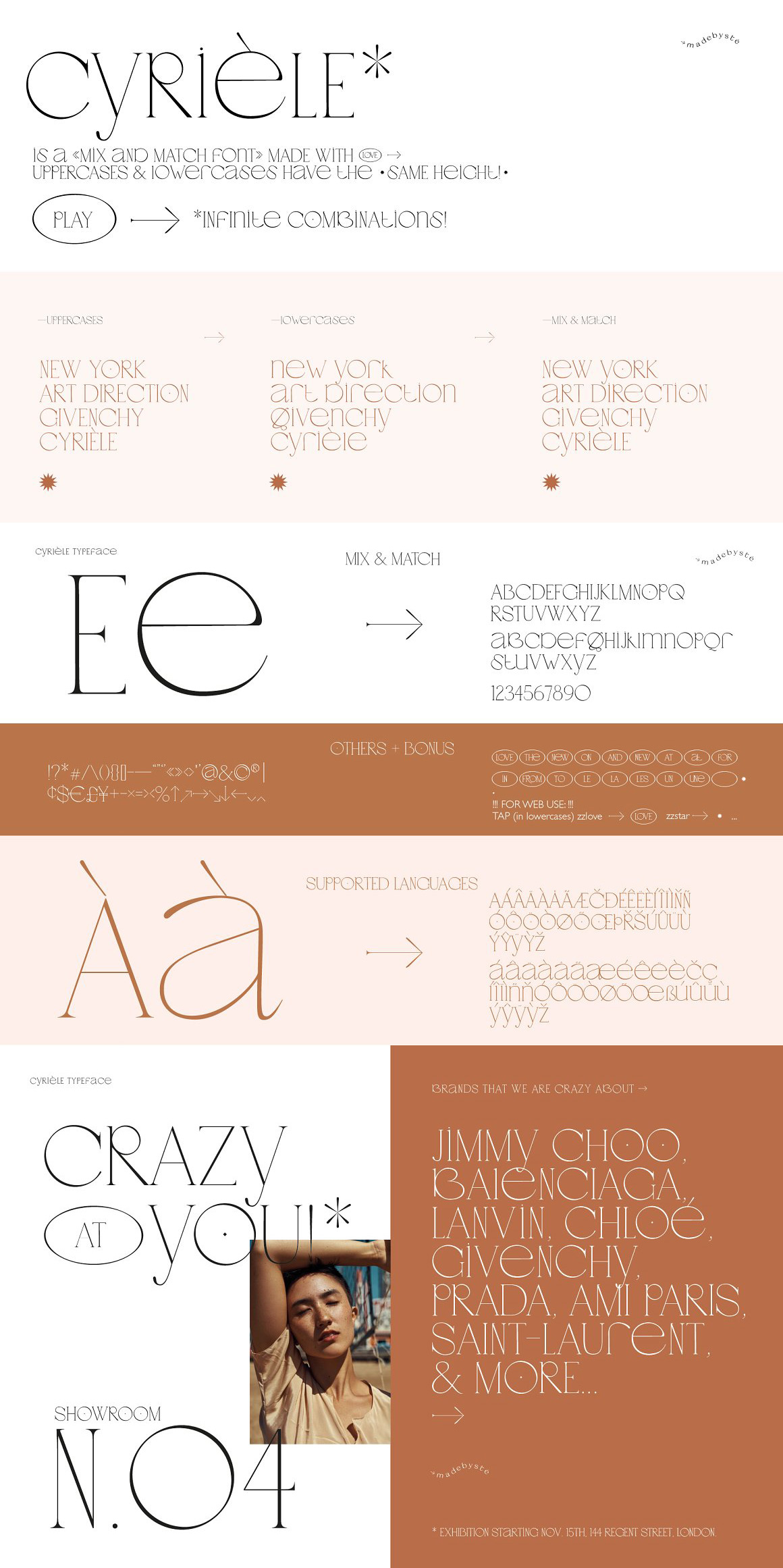 Cyriele Font from Madebysté Studio
