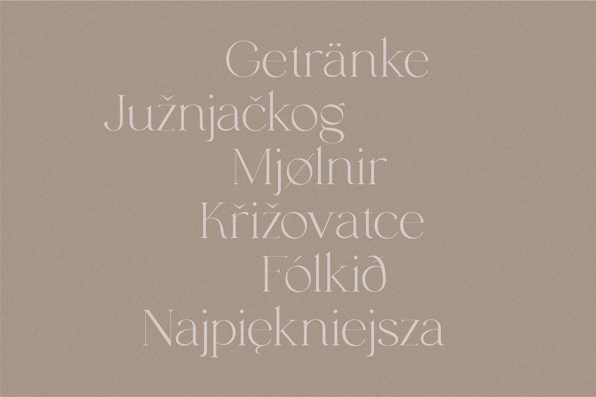 Muse Font from Harmonais Visual