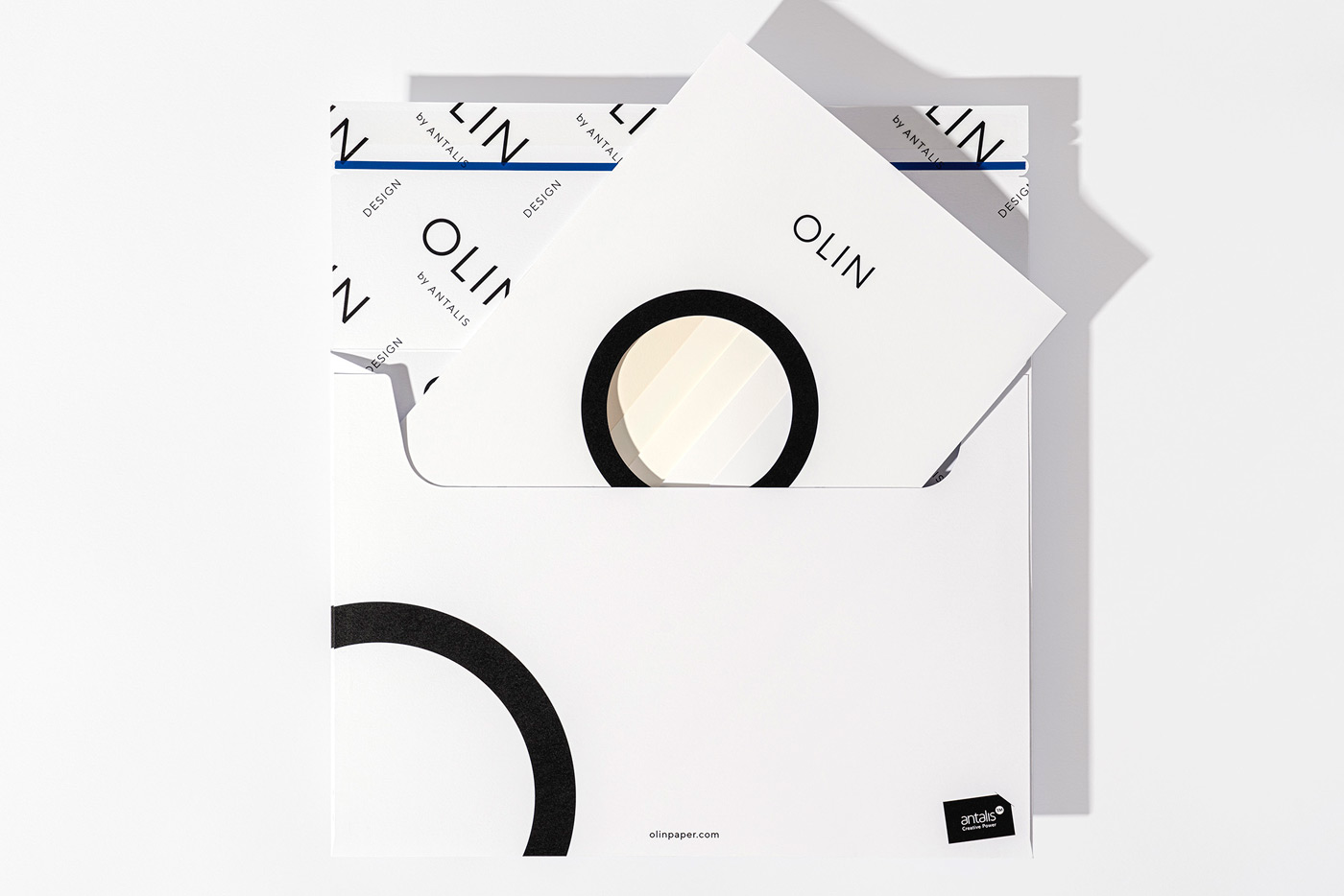 Design & Practice Rebrands Olin Paper by Antalis
