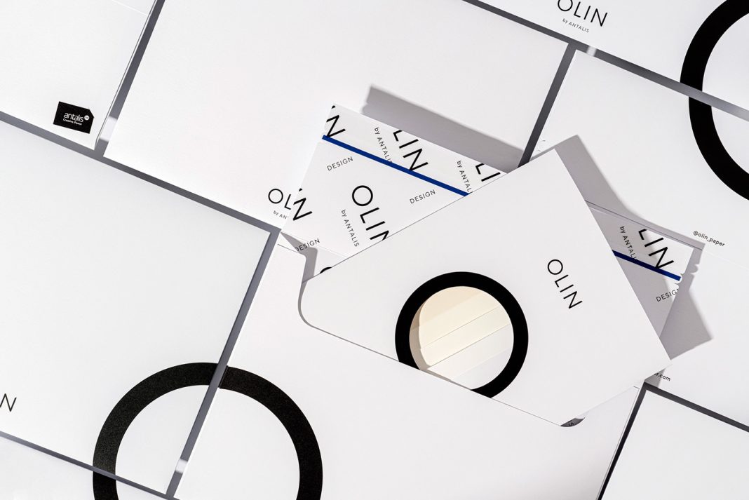 Design & Practice Rebrands Olin Paper by Antalis