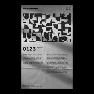 Free Generative Patterns by Normform