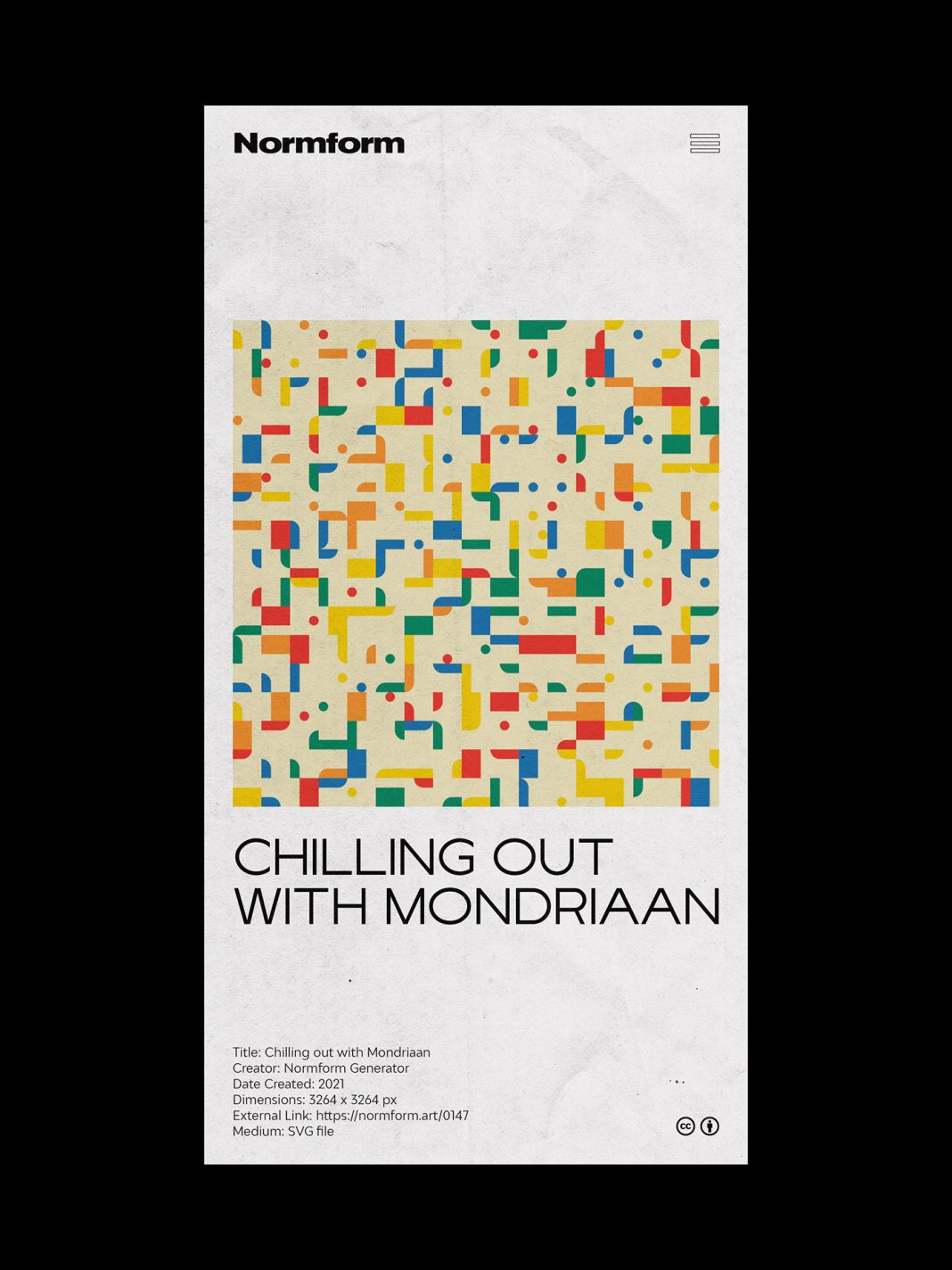 Free Generative Patterns by Normform