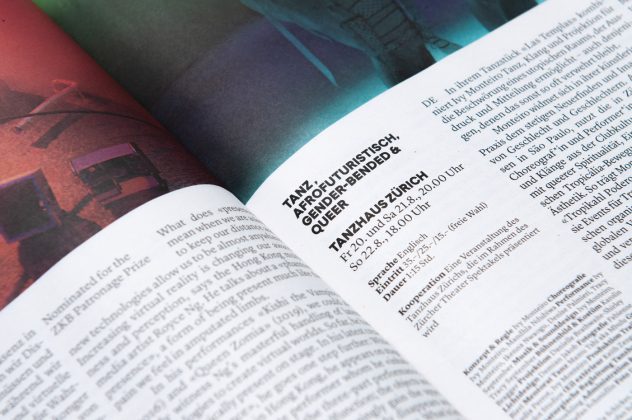 Campaign and Visual Communication by Studio Marcus Kraft for Zürcher Theater Spektakel