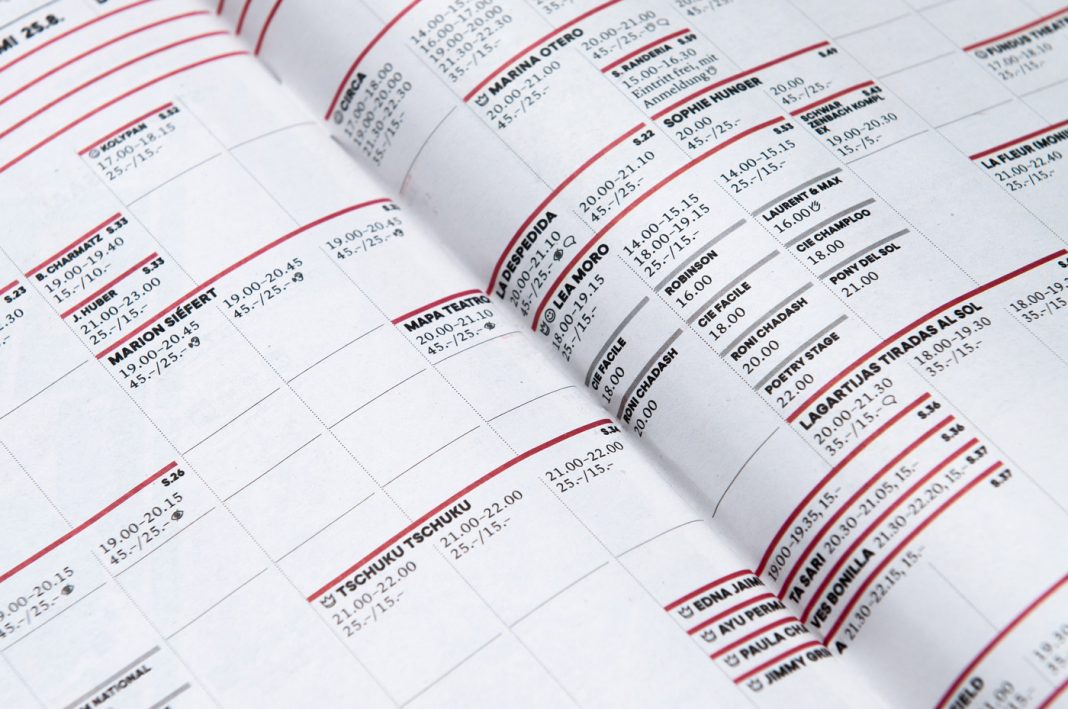 Campaign and Visual Communication by Studio Marcus Kraft for Zürcher Theater Spektakel